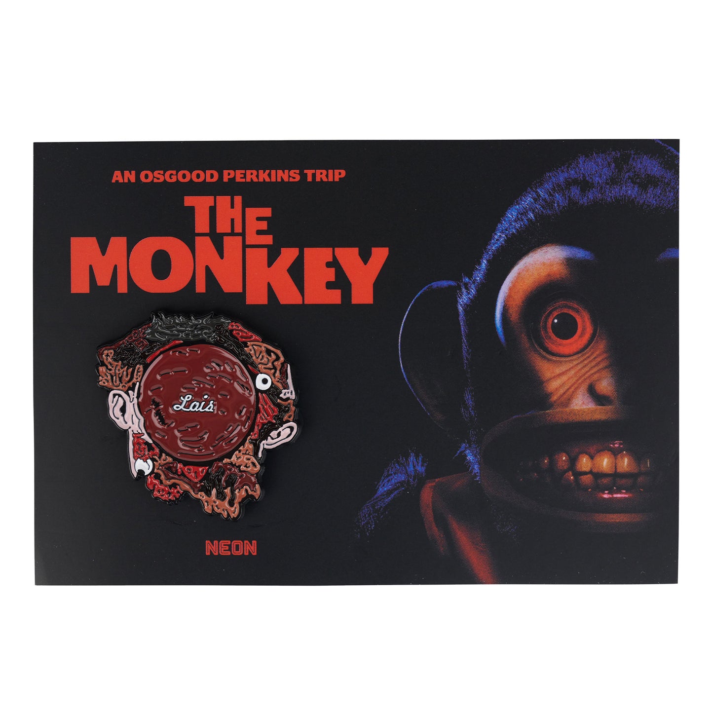 THE MONKEY - 'LIKE LIFE' Pin Set – NEON Cinema